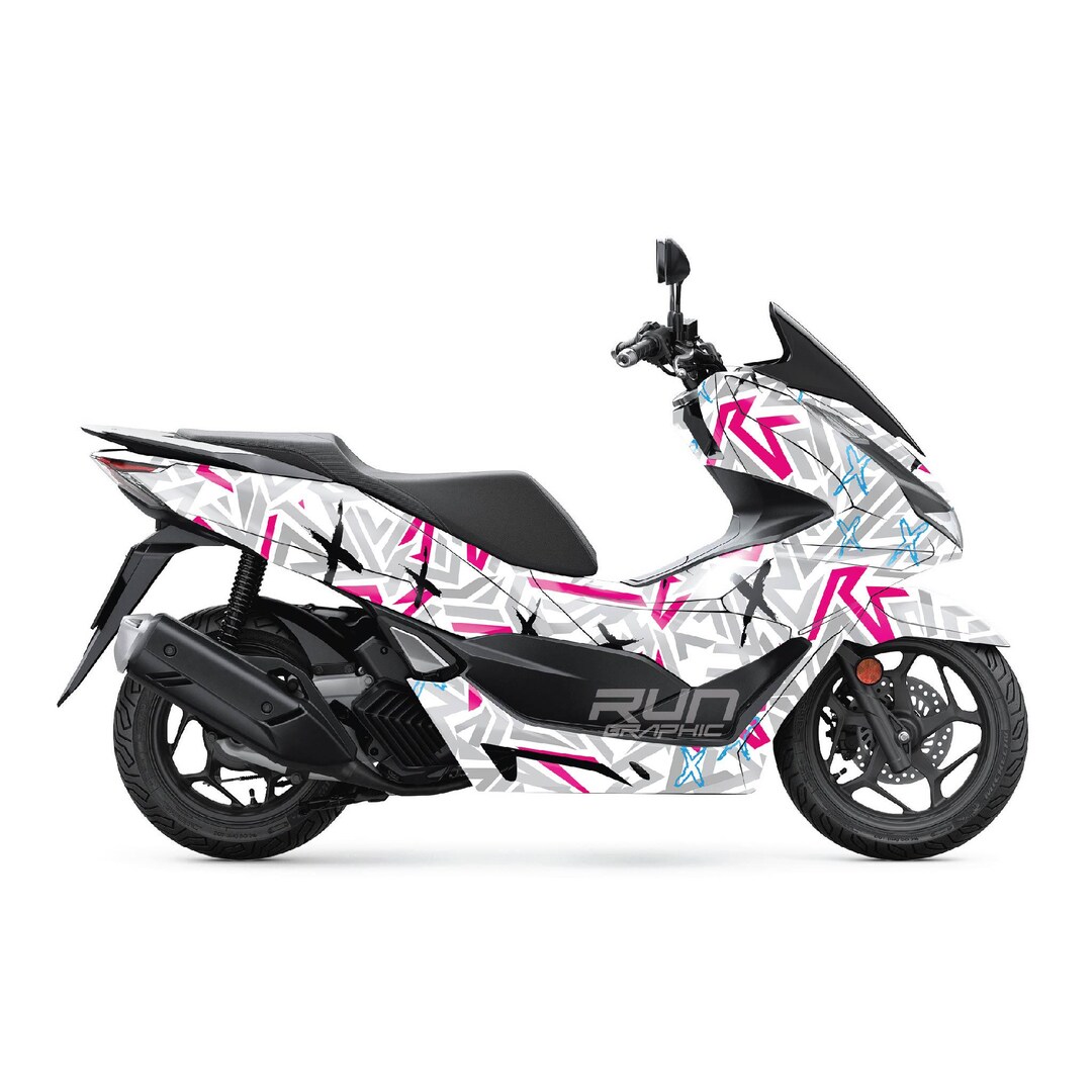 Graphic Kit for Honda PCX 125 2020 - 2024 Models | X's Theme Decal ...