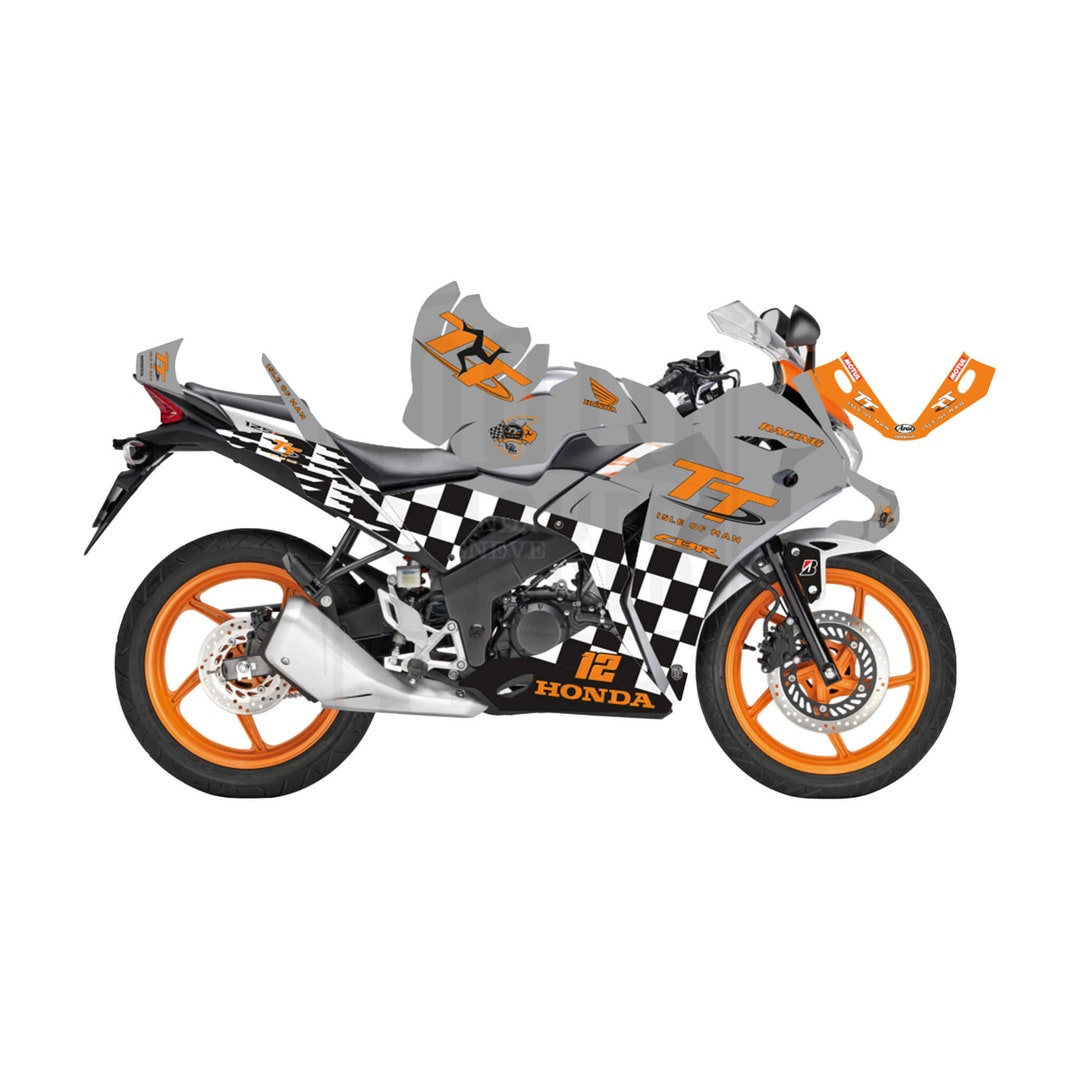Honda CBR 125 2011-2017 IOM TT Theme Graphic Kit Decal Wrap Set - Etsy
