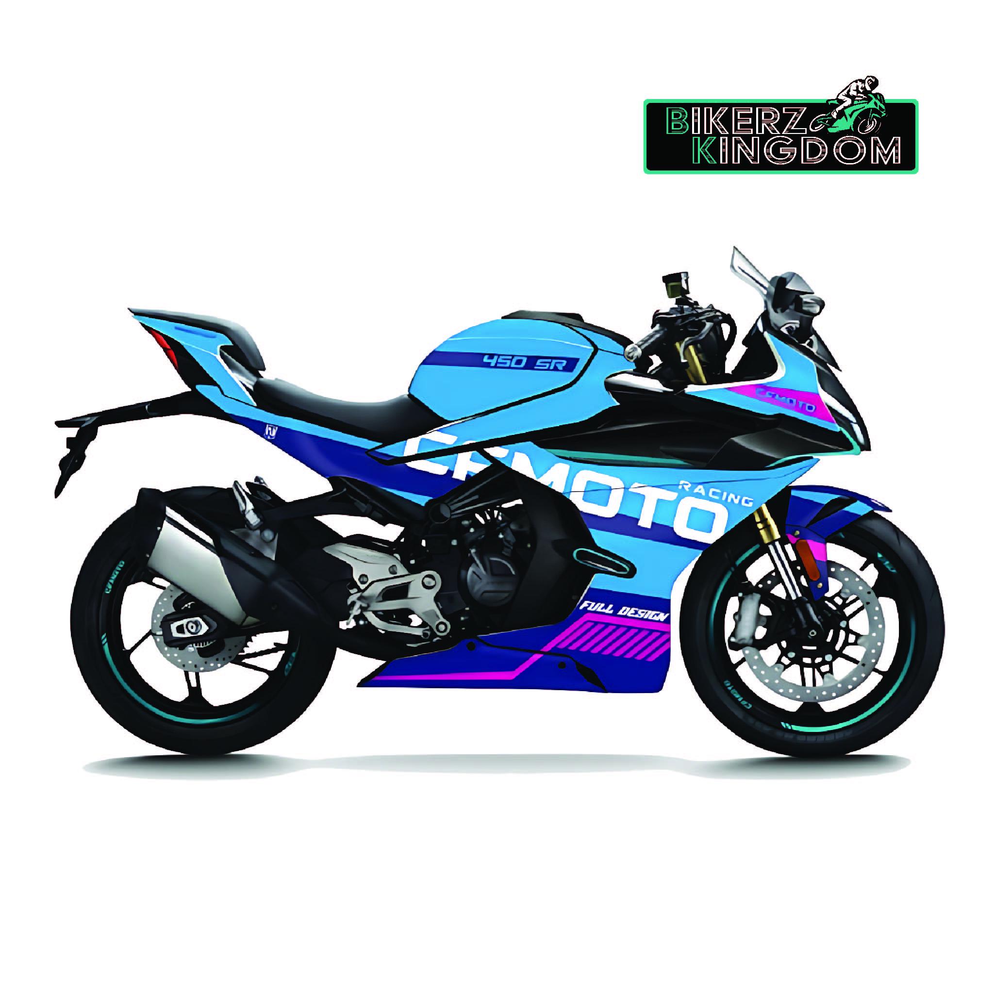 CF Moto 450 SR 450 SS 2022-2024 Graphic Kit - High-quality Decals ...