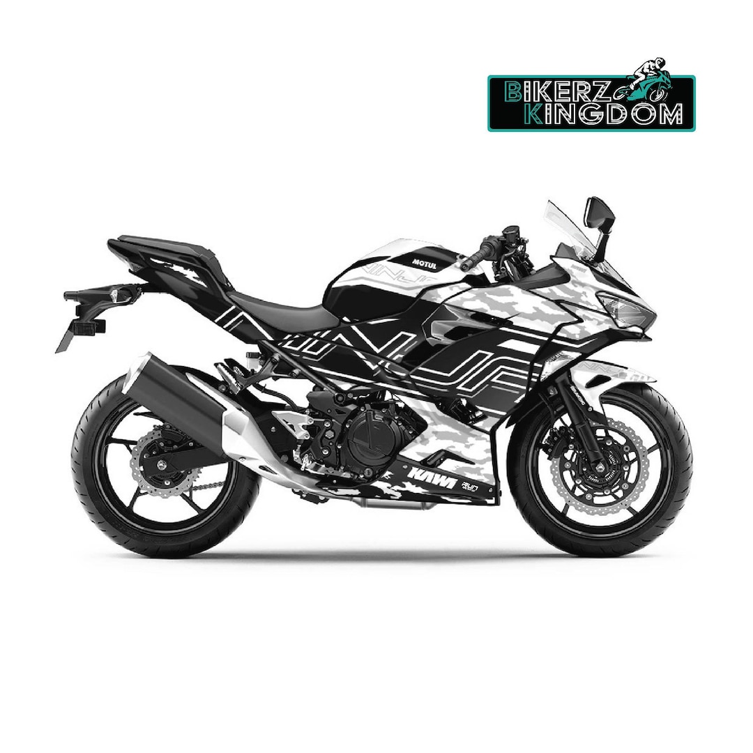 Kawasaki Ninja 400 2018-2024 Ninja Race Theme Graphic Decal Wrap ...
