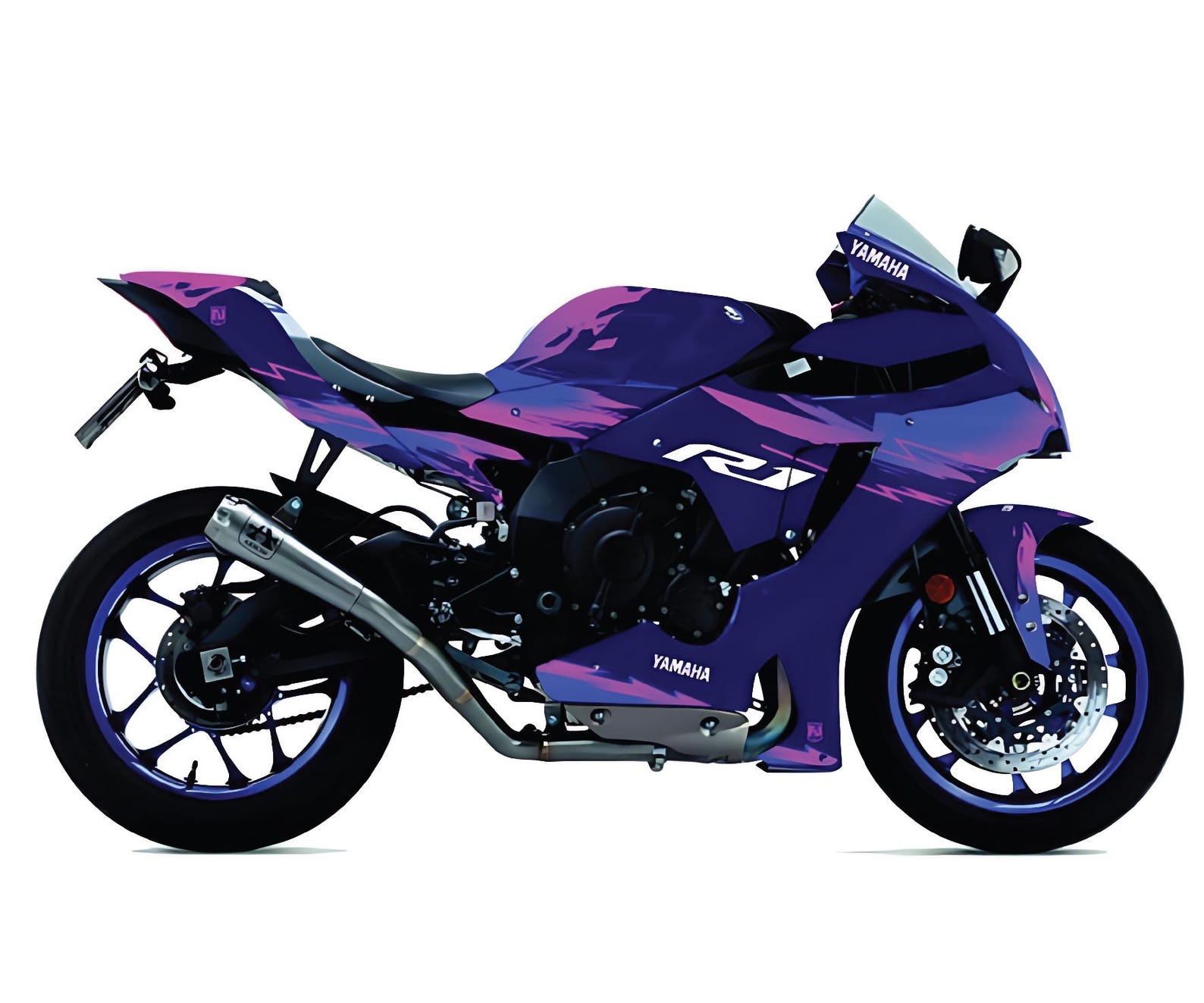 Yamaha R1 Mystic Graphic Kit: Custom Decals, 2020-2024 - Etsy UK