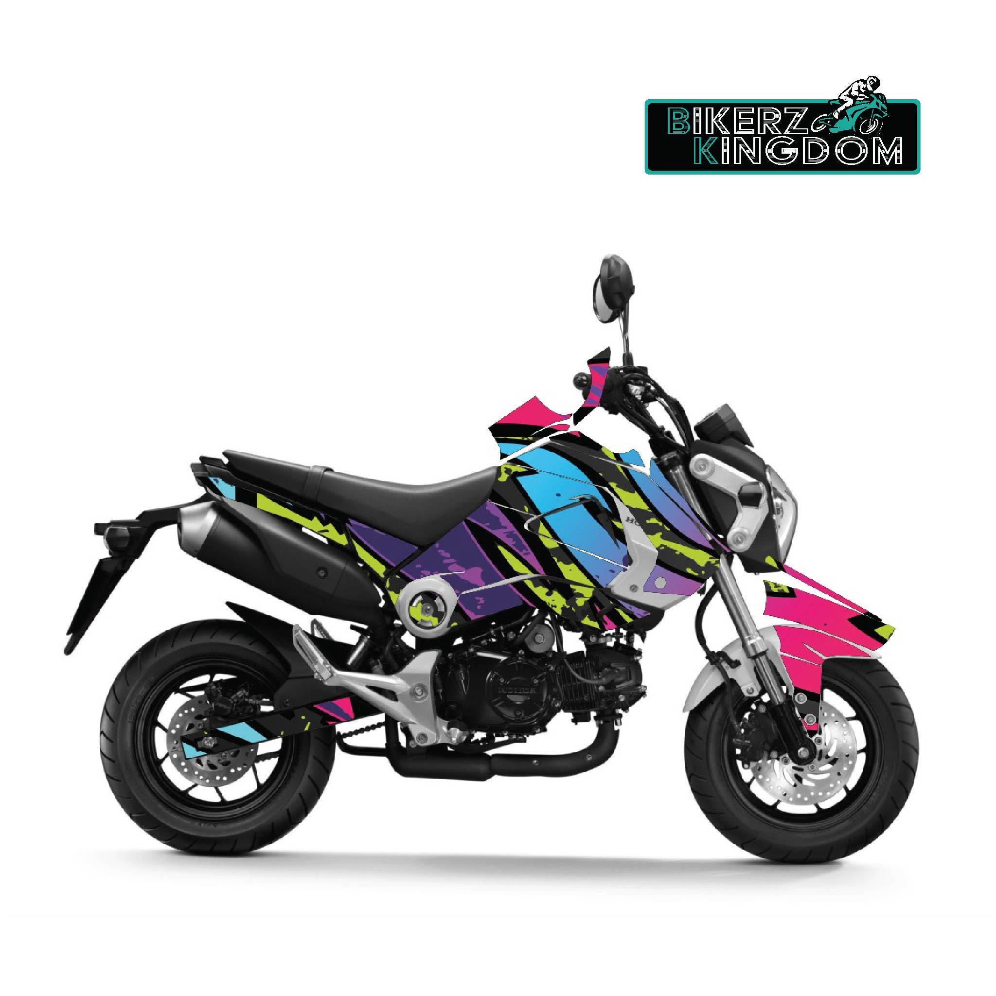 Honda Grom 125 MSX 2013-2016 Rainbow Theme Decal Sticker Kit - Etsy