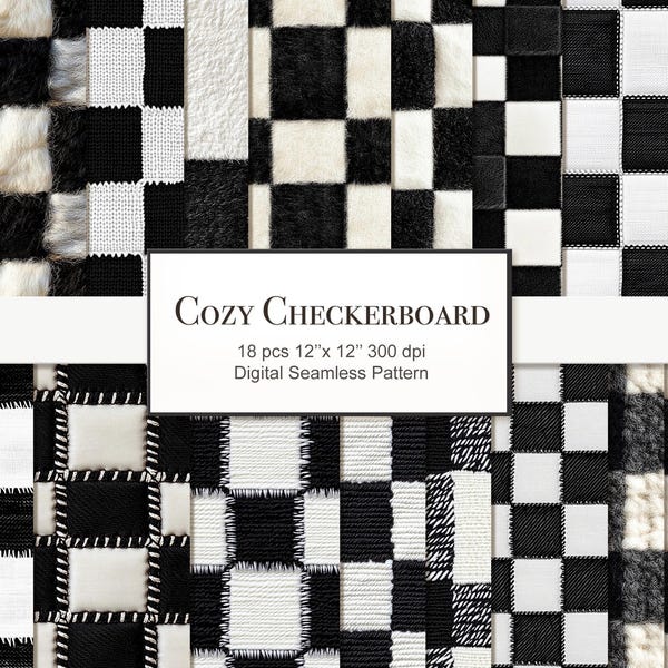 Checkerboard Fabric - Etsy