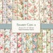 Shabby Chic 2 Seamless Pattern Paper Pages. Vintage Floral Fabric ...