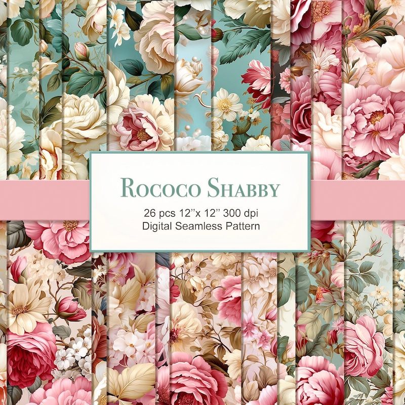 Large Decoupage Paper Roses - Etsy UK