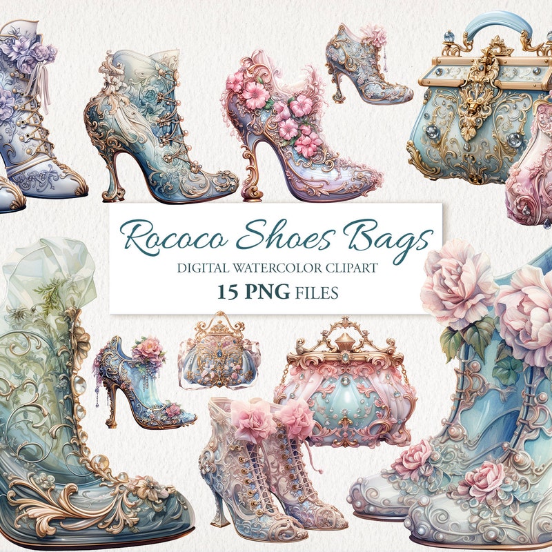 Rococo Shoes - Etsy