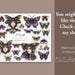 Moth Seamless Pattern. Witchy Digital Craft Paper Bundle. Commercial ...