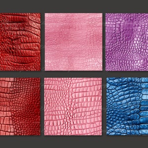 Crocodile Skin Texture Paper, Embossed Seamless Pattern (digital ...