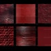 Black Red Gothic Dark Leather Seamless Pattern Embossed Texture Craft ...