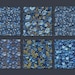 Forget Me Not Jeans Denim Floral Flowers Seamless Pattern Paper Pages ...