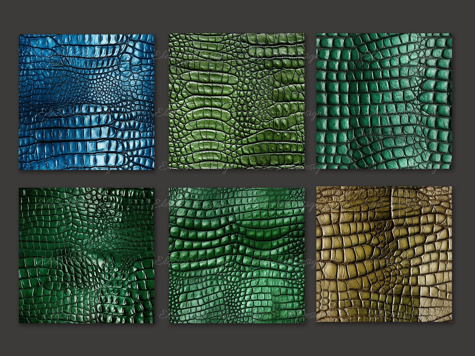Crocodile Skin Leather Seamless Pattern Embossed Texture Craft Paper ...