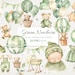 Nursery Toys Newborn Room Watercolor Clipart PNG Bundle. Baby Children ...