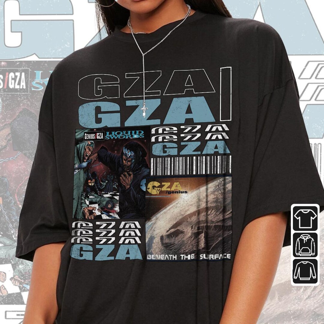 GZA Shirt GZA Tee GZA Style Vintage Hip Hop 90s Retro - Etsy
