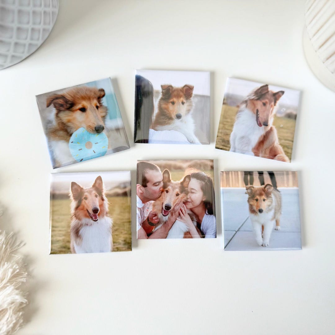 Custom Photo Magnets (2x2") – Personalized Fridge Decor - Etsy