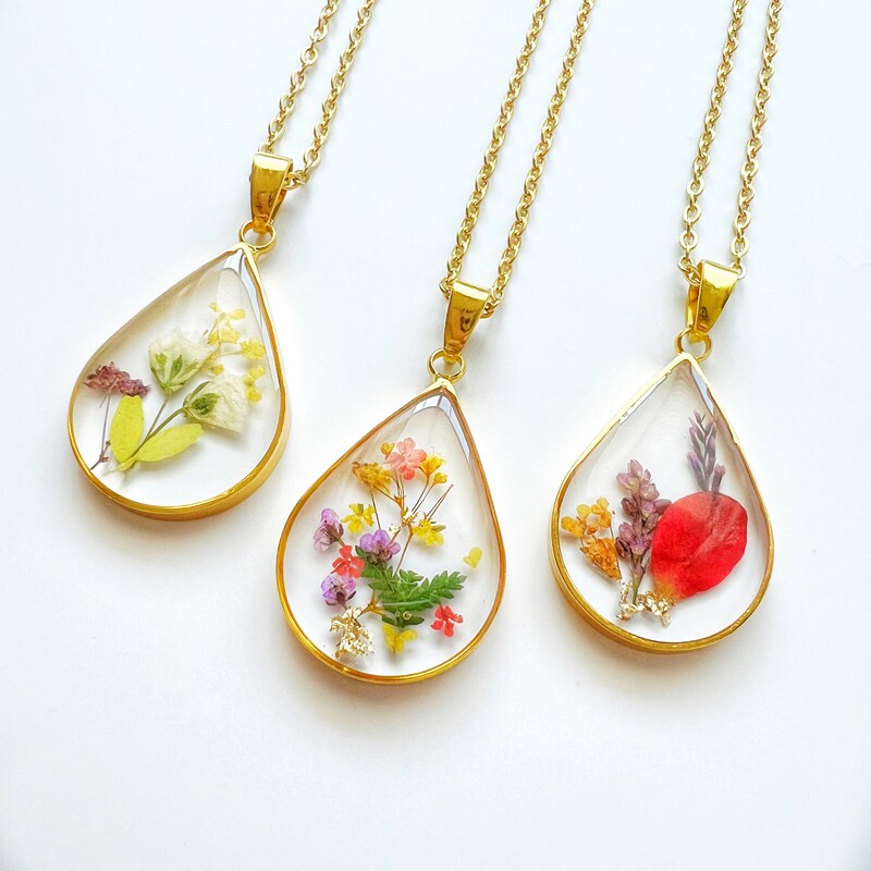 Botanical Necklace - Etsy
