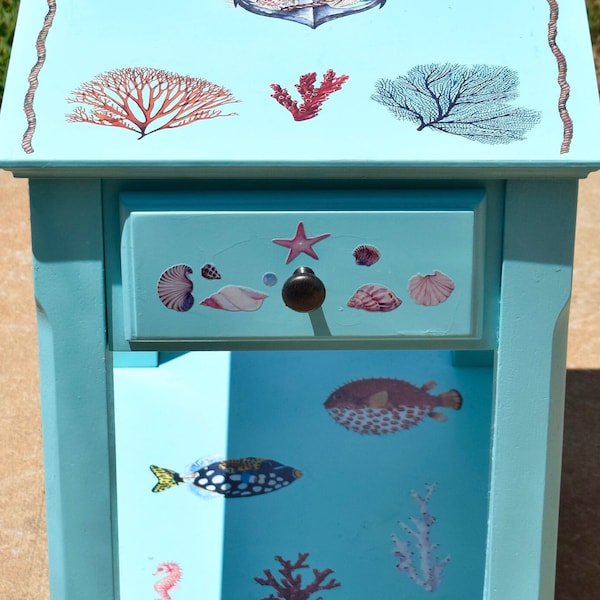 Sea Shell End Table - Etsy