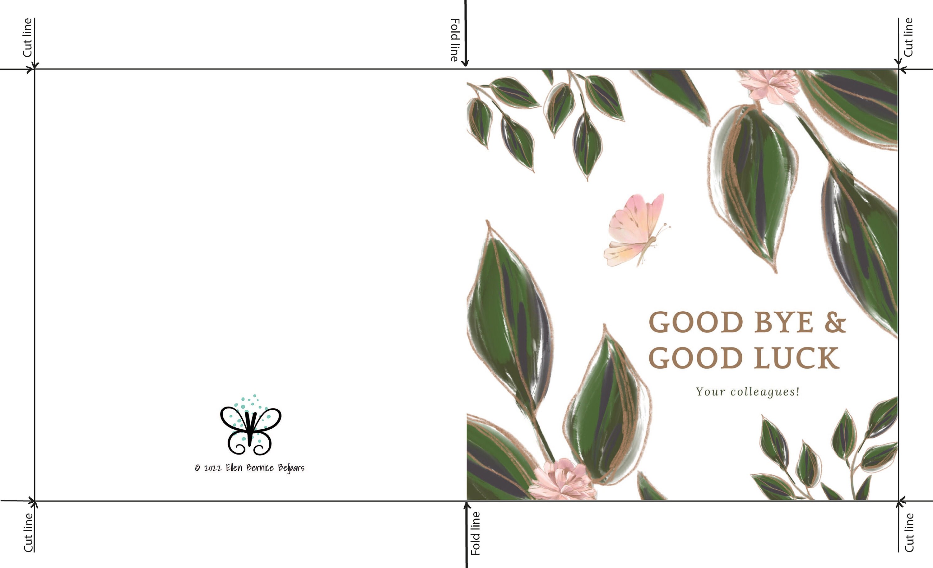 Printable New Job Card/goodbye Card|/farewell Card for Coworker/the ...