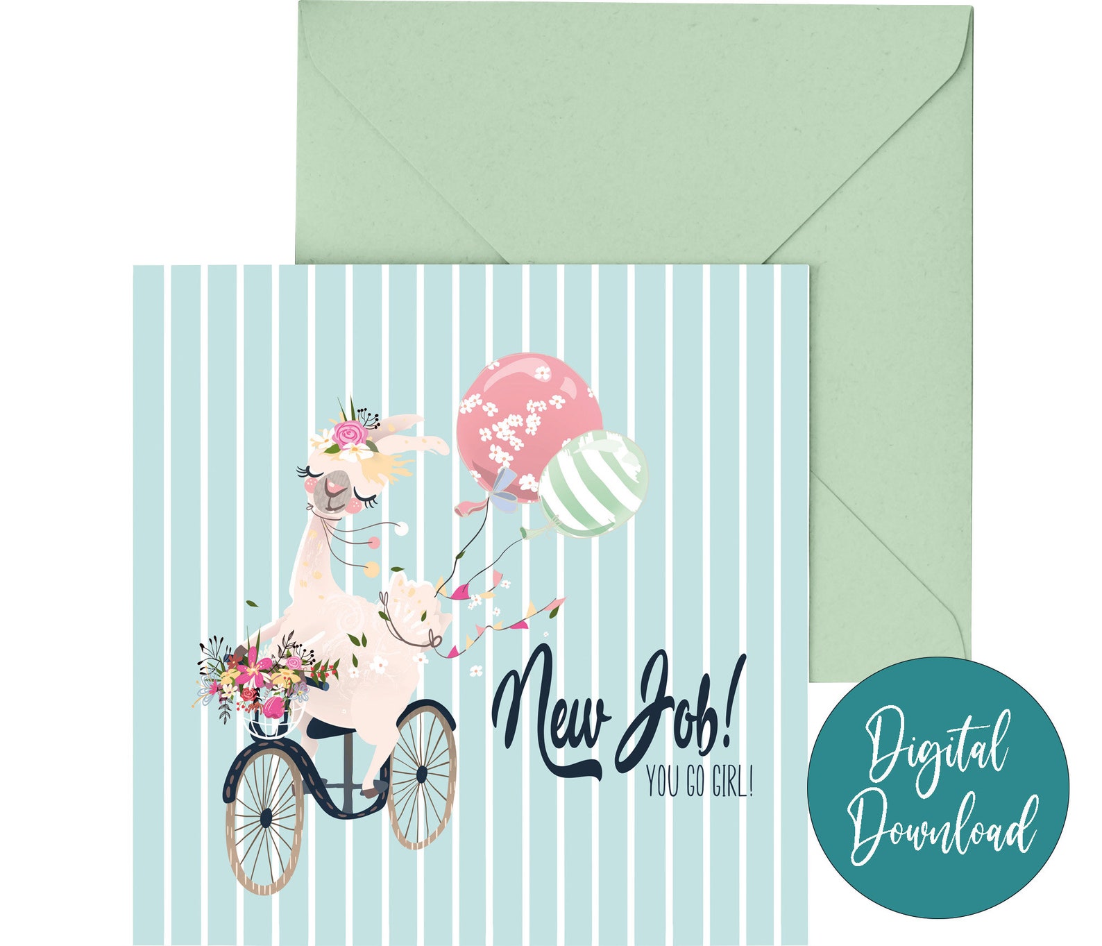 Printable Goodbye Card New Job Colleague Card Farewell Card - Etsy