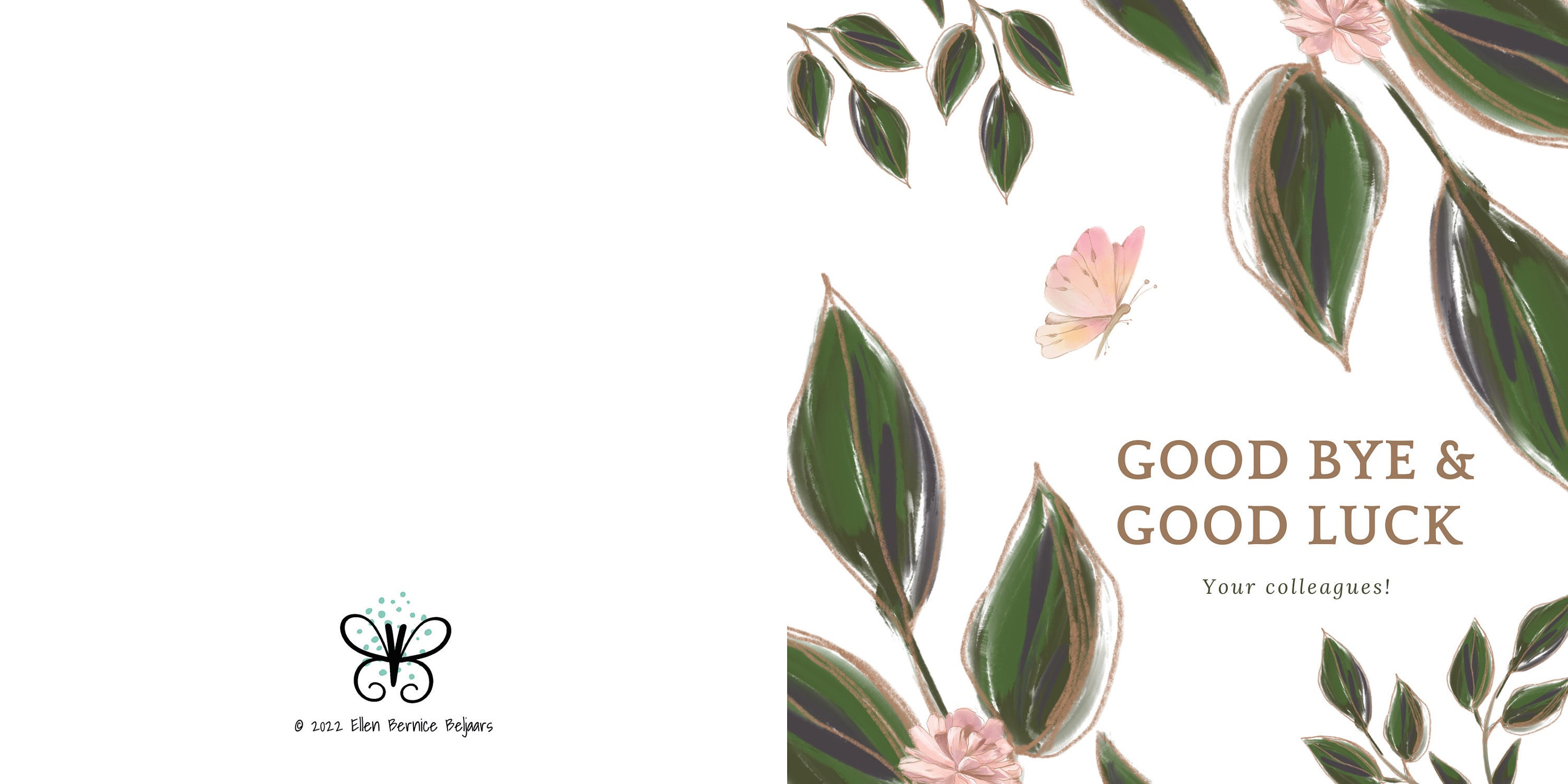 Printable New Job Card/goodbye Card|/farewell Card for Coworker/the ...