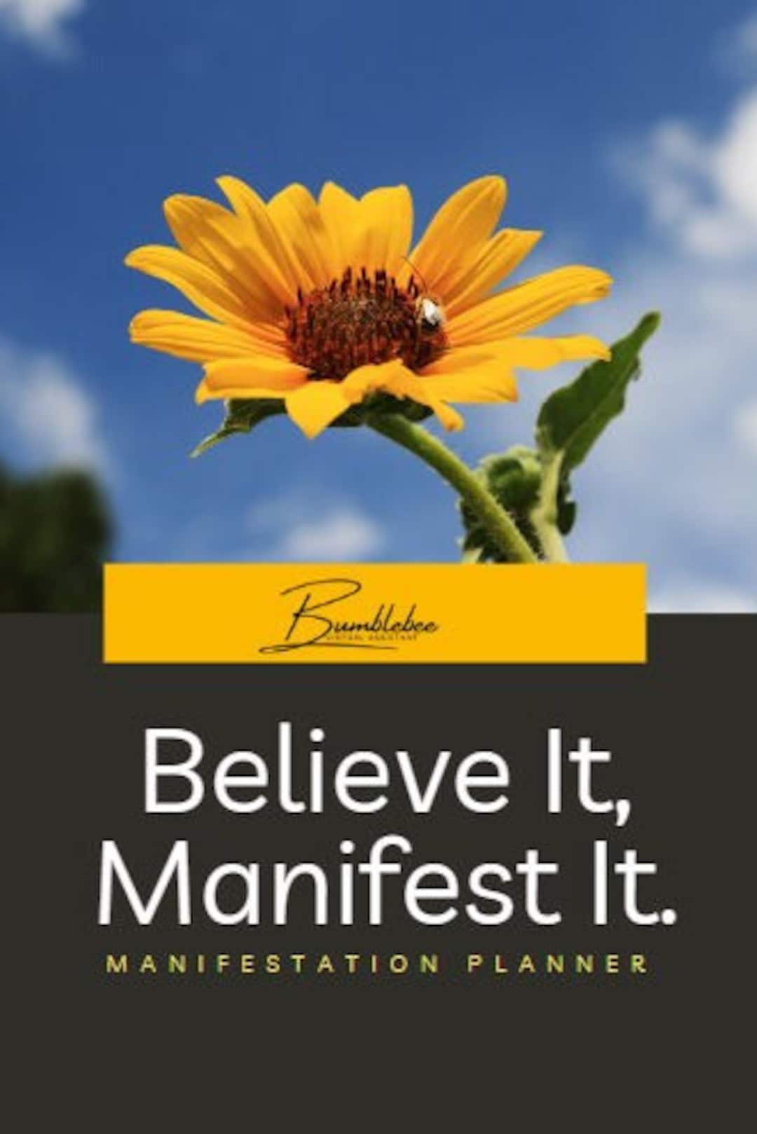 Manifestation Planner Mindful, Mindset, Digital Template, Printable ...