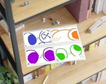 Roblox Rainbow Friends Stickers - Etsy