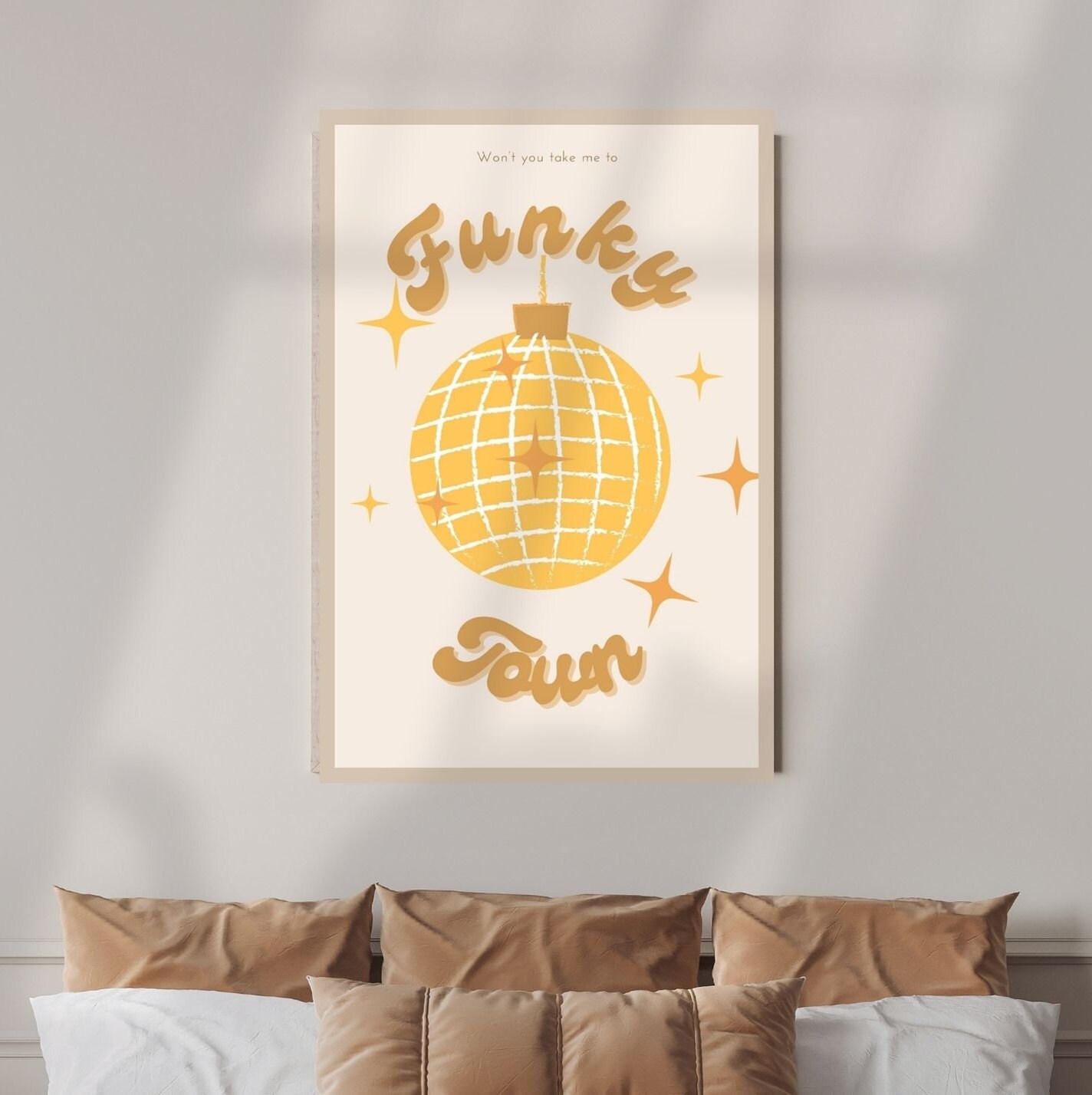 Funky Town Poster Disco Print Printable Digital Download - Etsy