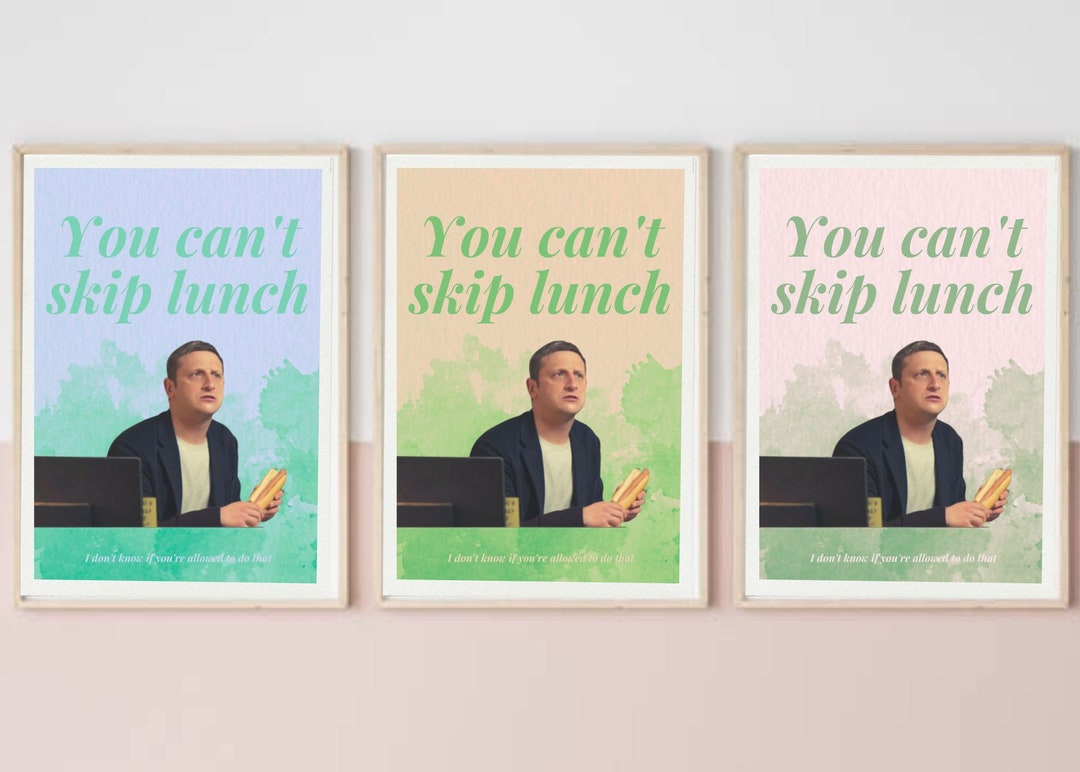 Tim Robinson I Think You Should Leave Poster Set | You Can't Skip Lunch ...