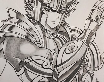 Anime Pencil Sketch - Etsy