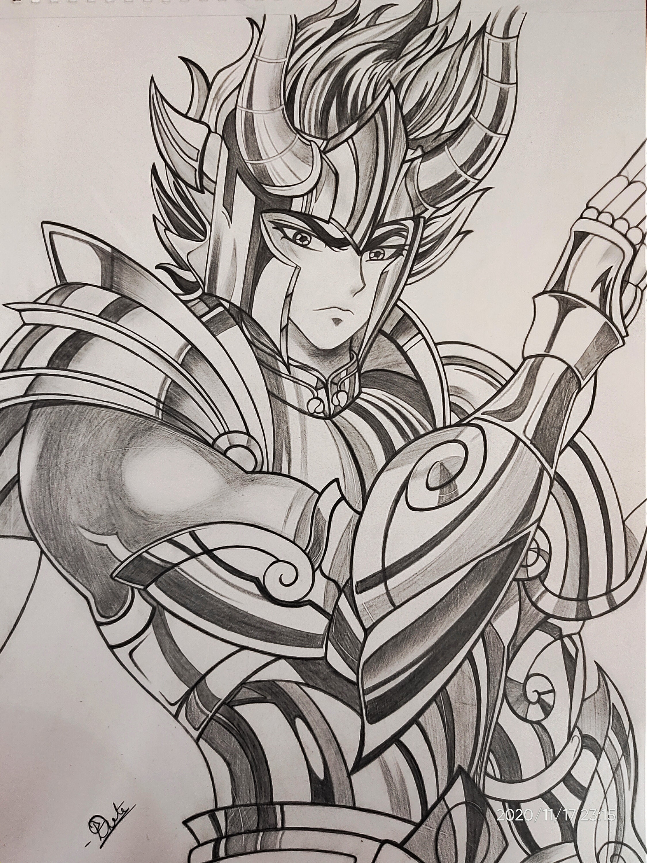 Anime Graphite Sketch Pencil Artwork Sketch Etsy