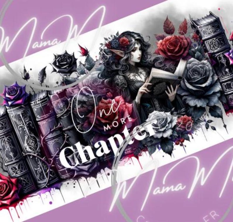 Smut Dark Romance Bookish 40 Oz Tumbler Wrap Gothic 40 Oz Sublimation ...