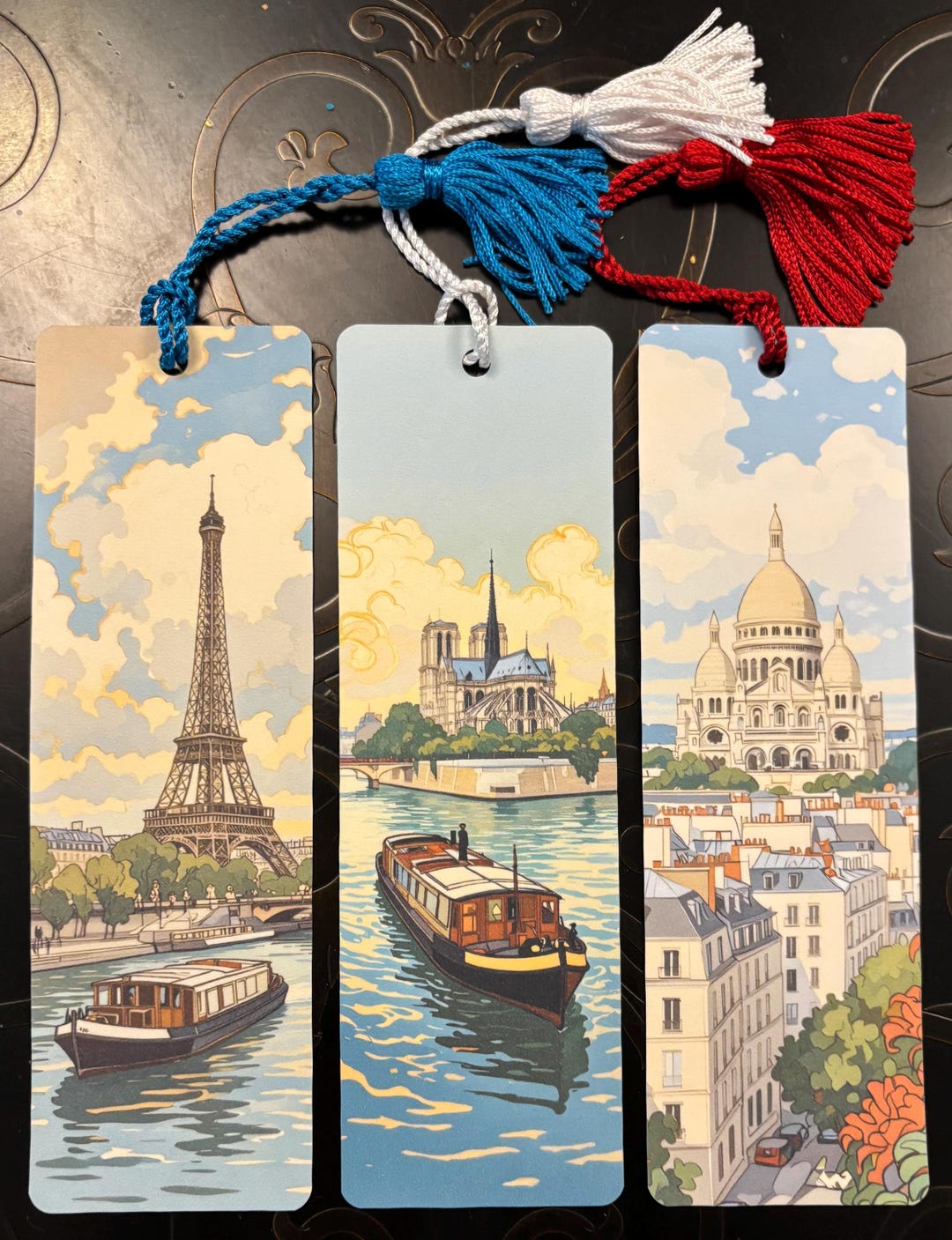 Architectural Wonders of Paris Bookmarks (set of 3) - Etsy