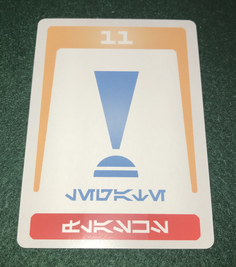 Sabacc Card Deck: "speeder" Brand 78 Card (centran Sabacc Version) - Etsy