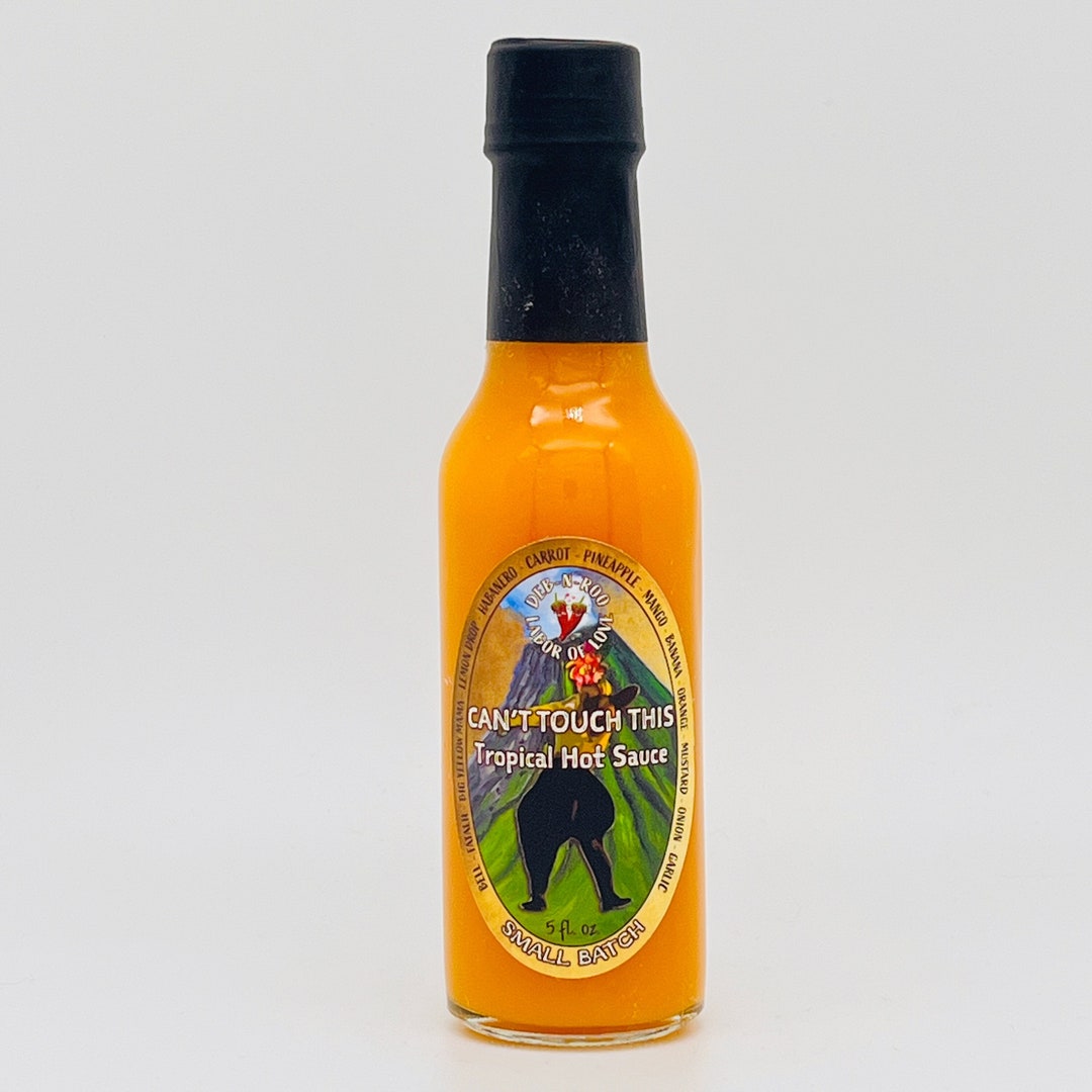 Deb-n-roo Labor of Love CAN'T TOUCH THIS Tropical Hot Sauce - Etsy