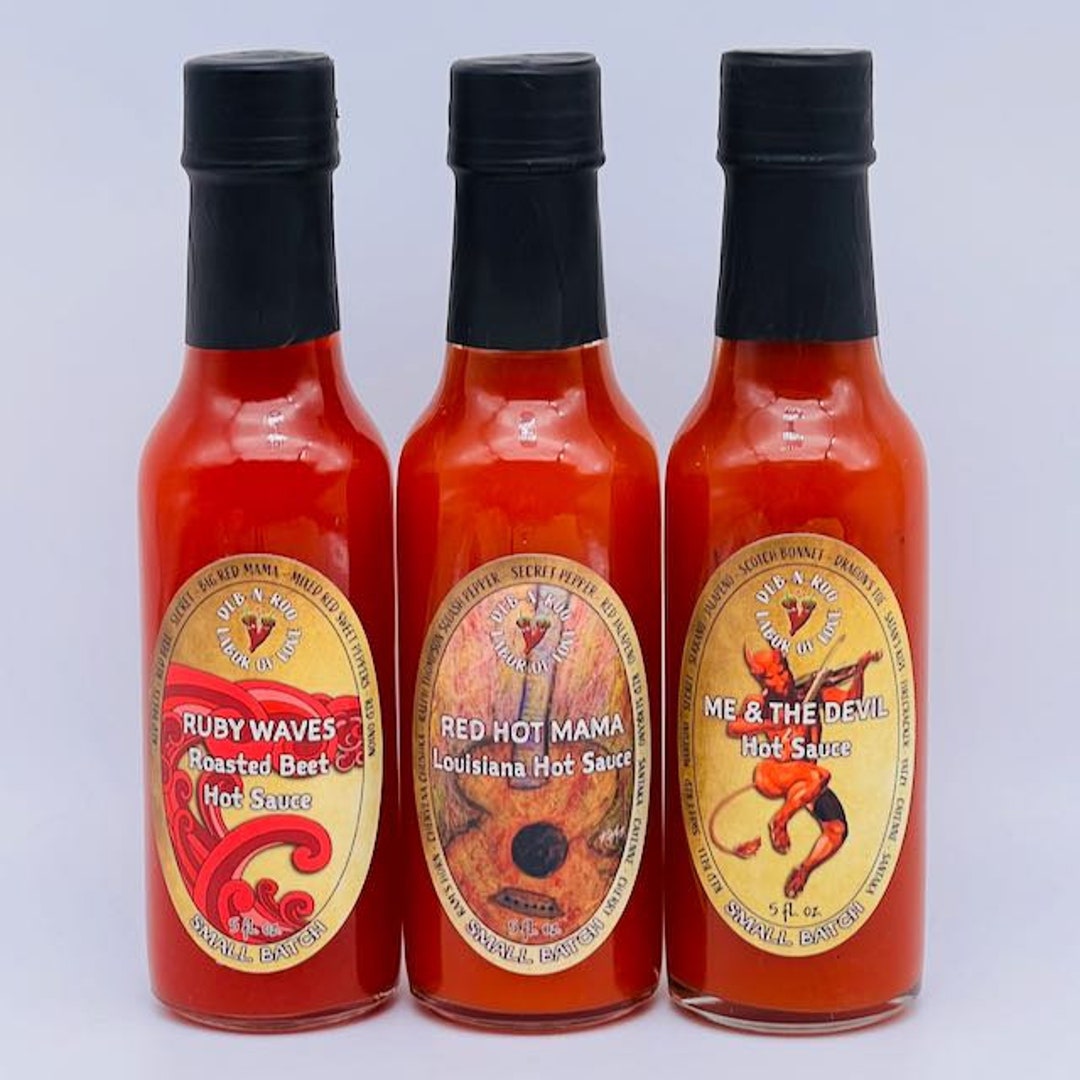Deb-n-roo Labor of Love VALENTINE REDS 3-pack 2024 Hot Sauces - Etsy