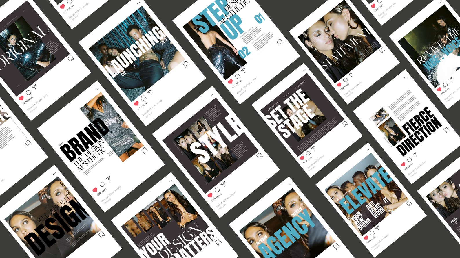 31 Bold Instagram Templates | 31 Instagram Story Templates | Instagram ...