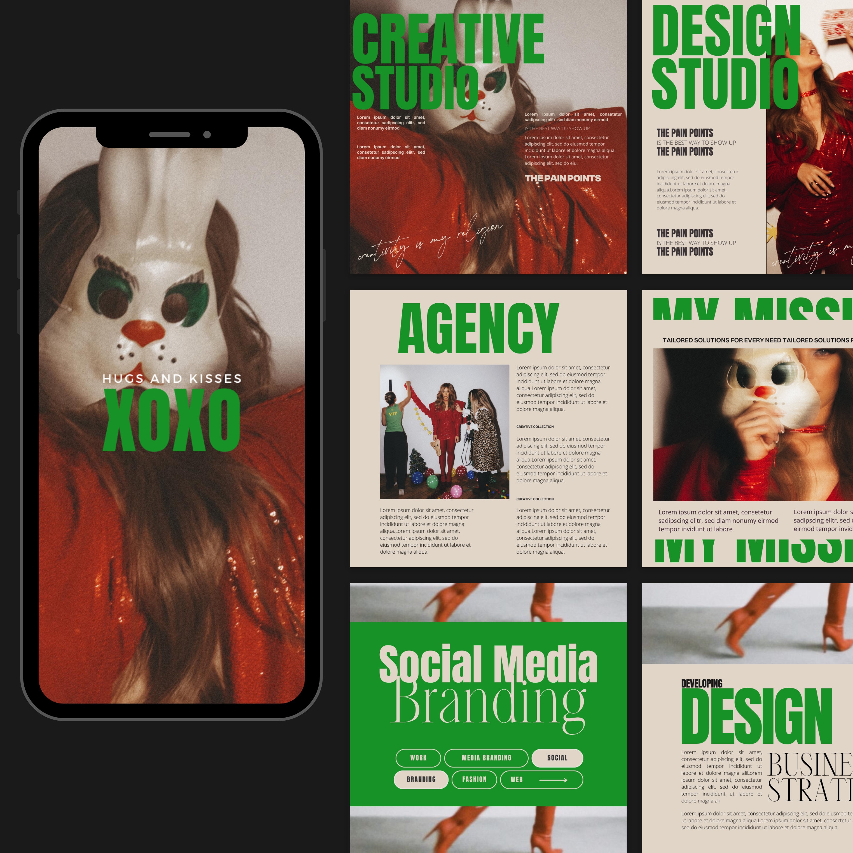 Bold Instagram Templates | Creative Instagram Templates | Instagram ...