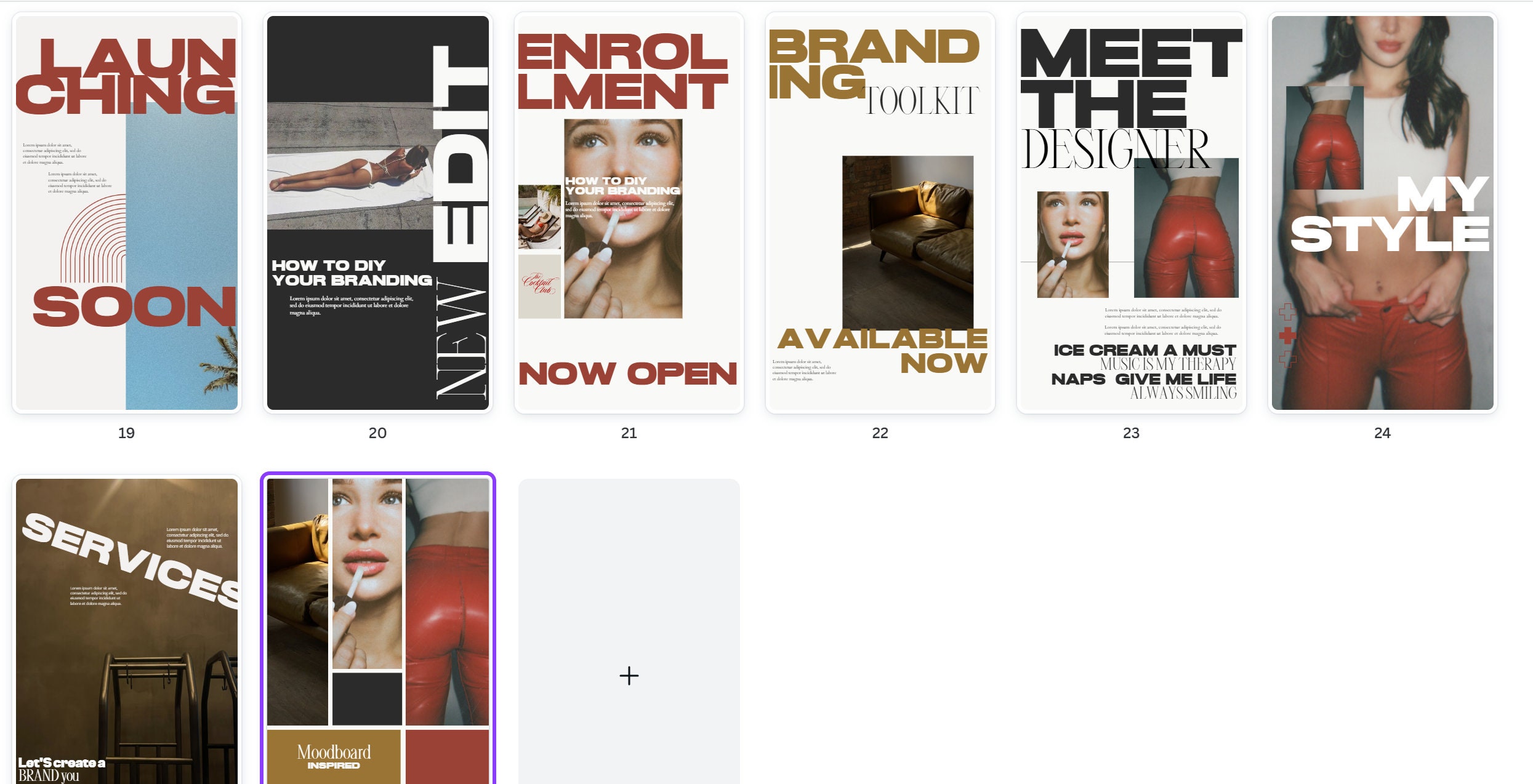26 Bold Instagram Templates and Story Templates | Creative Instagram ...
