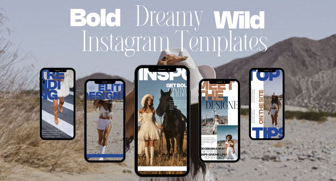 26 Bold Instagram Templates | Creative Instagram Templates | Instagram ...