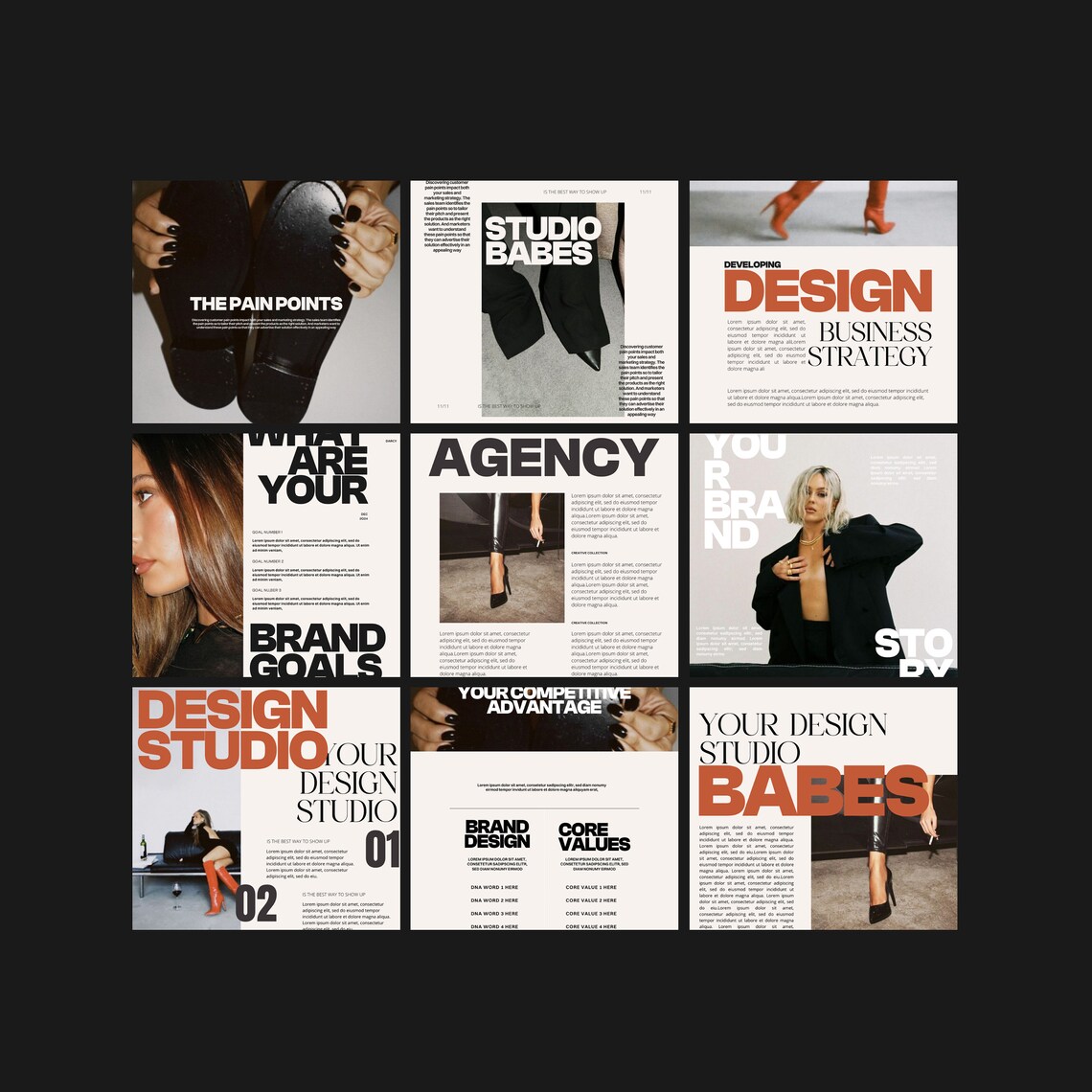 Bold Instagram Templates | Creative Instagram Templates | Instagram ...