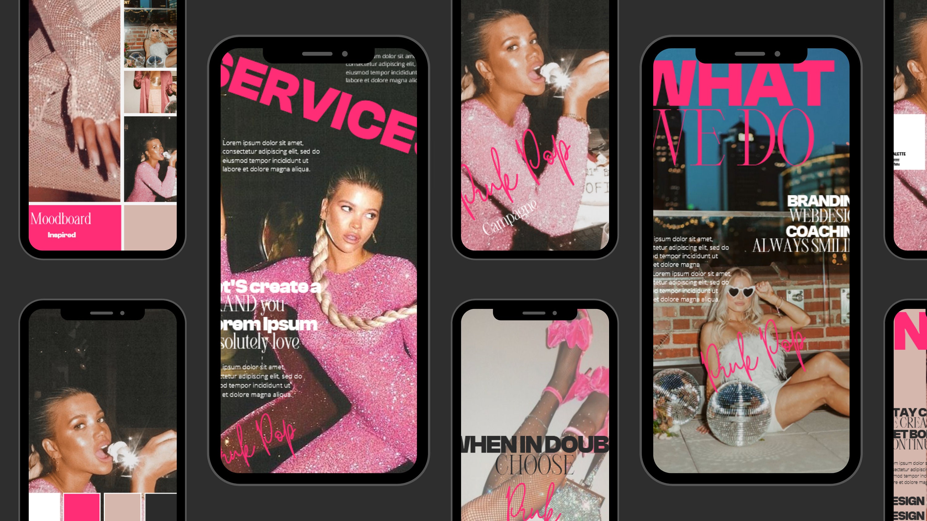 22 Bold Instagram Templates | Creative Instagram Templates | Instagram ...