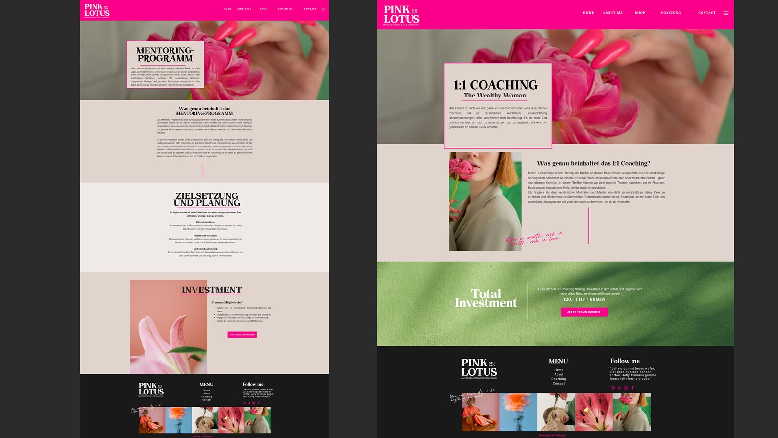 Showit Template | Showit Website Template | Showit Website | Showit ...