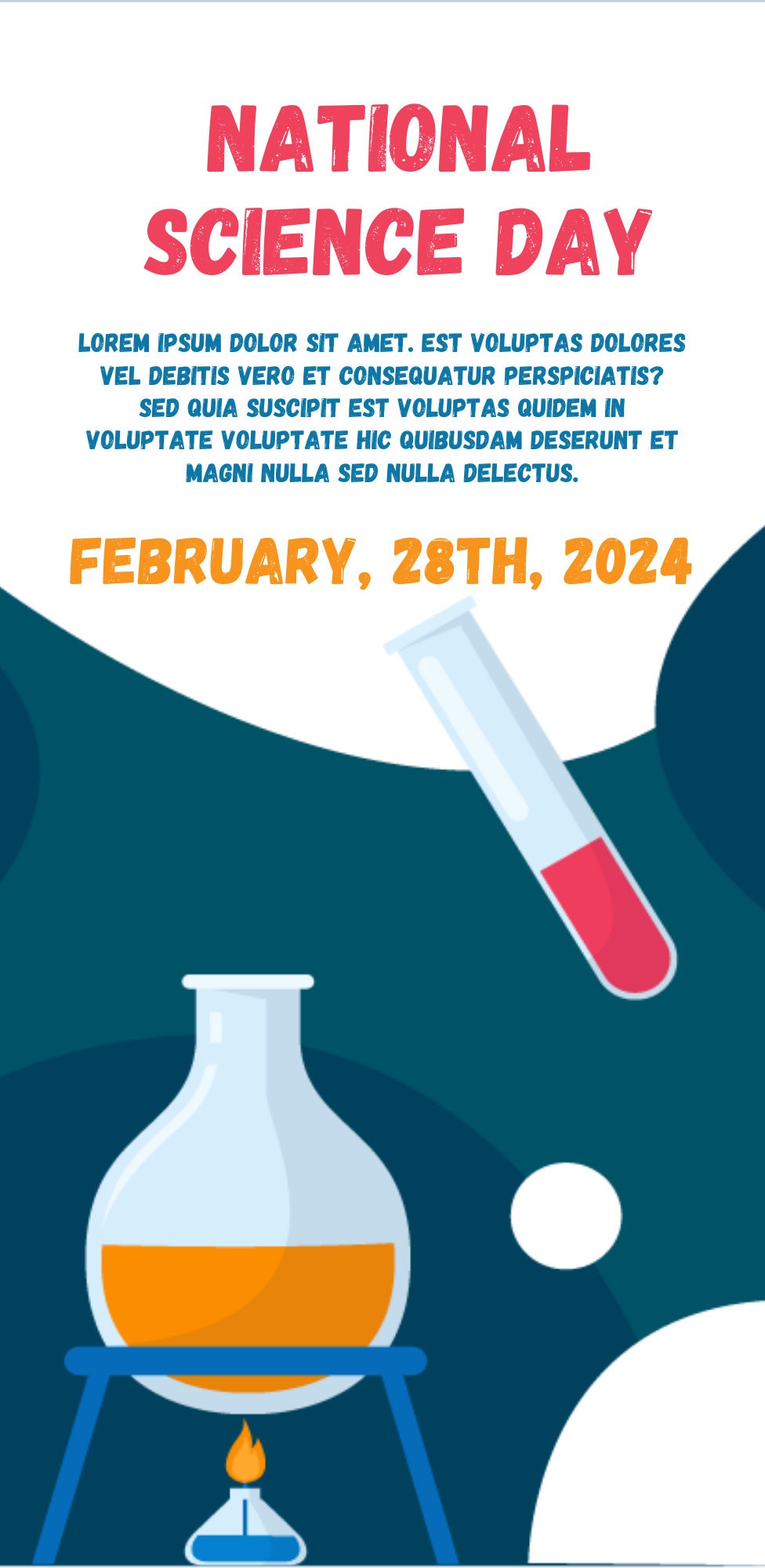 Editable Science Party Invitation, Mad Scientist Invitations, National ...