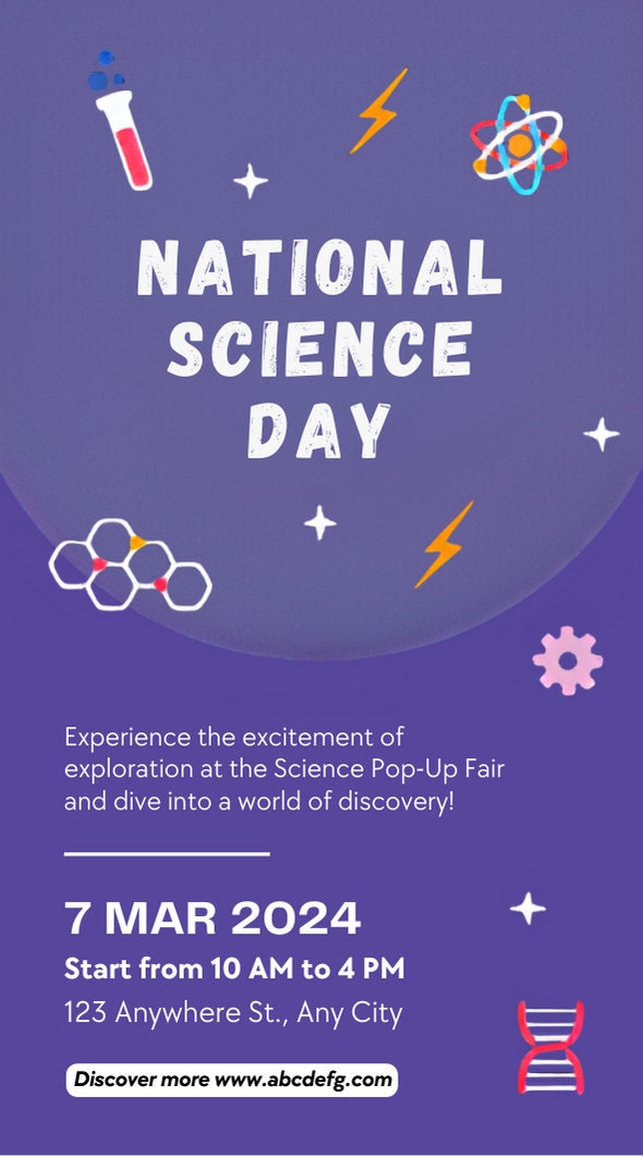 Editable Science Exhibition Invitation, Mad Scientist Invitations, Mad ...