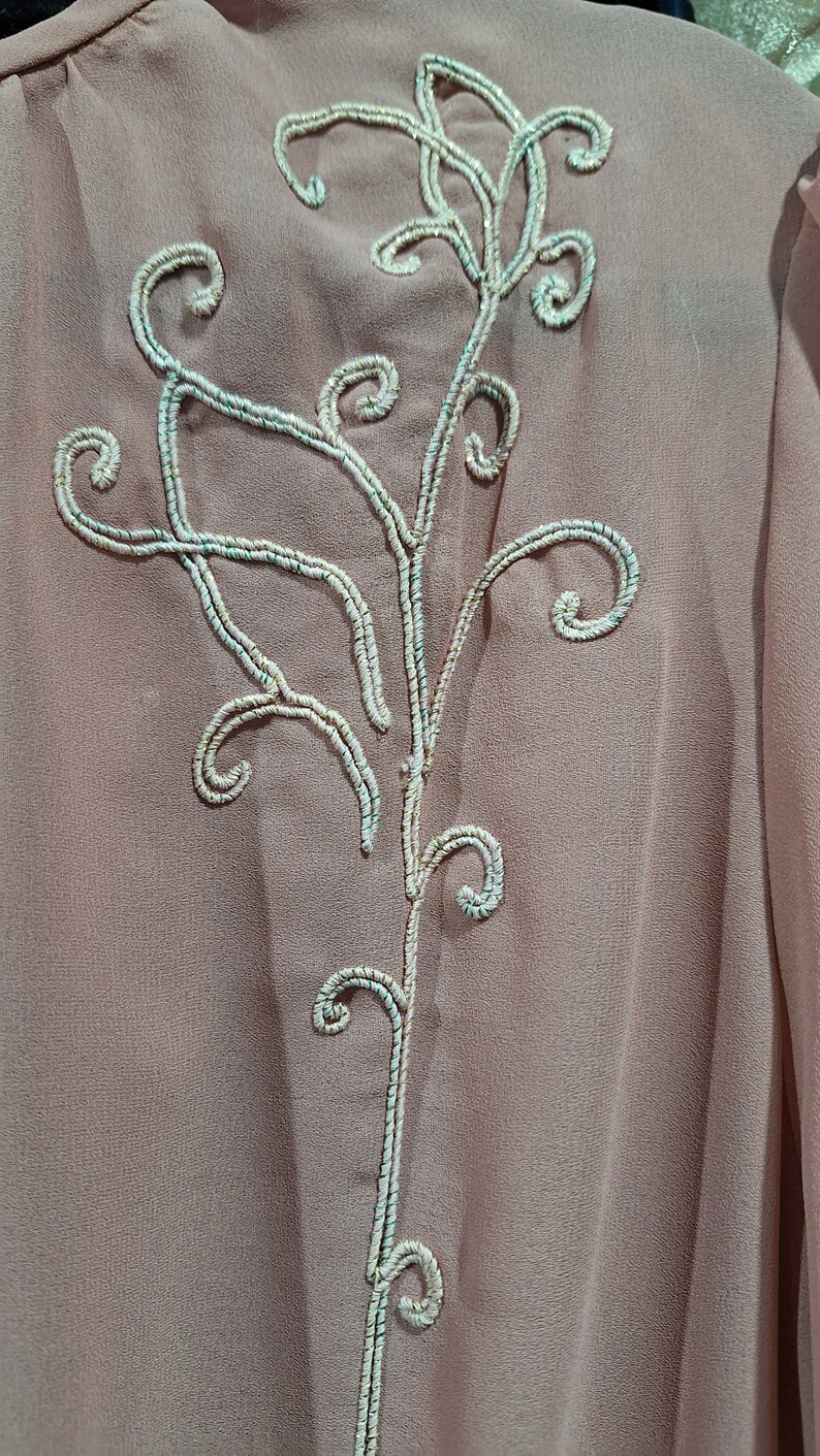 MAXINE Vintage Dusty Rose Dress - Etsy