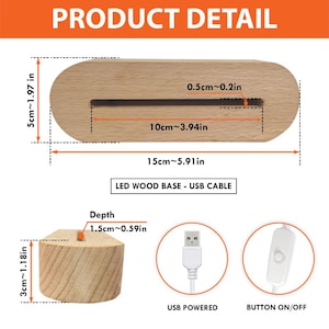 Custom Baby Photo Night Light, Personalized Baby Ultrasound LED Light ...