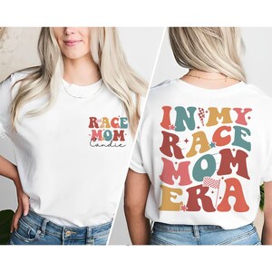 In My Race Mom Era Shirt, Custom Race Mom Shirt, Race Mama Tshirt ...