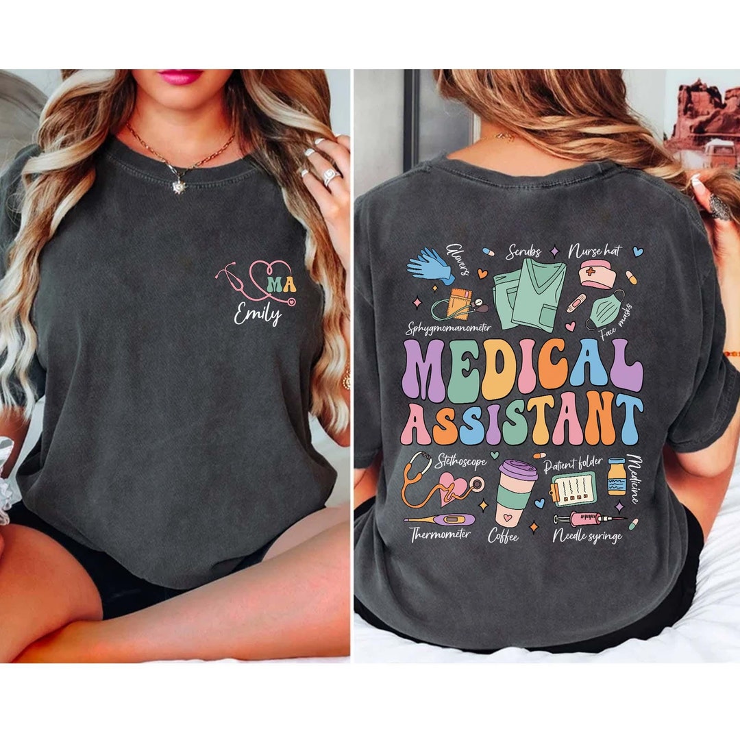 Medical Assistant Shirt, Custom Medical Assistant Shirt, Medical School ...