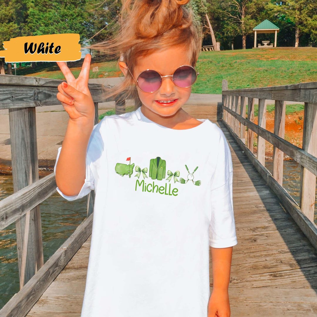 Preppy Coquette Golf Shirt, Funny Golf Lover Kids Shirt, Golf Season ...