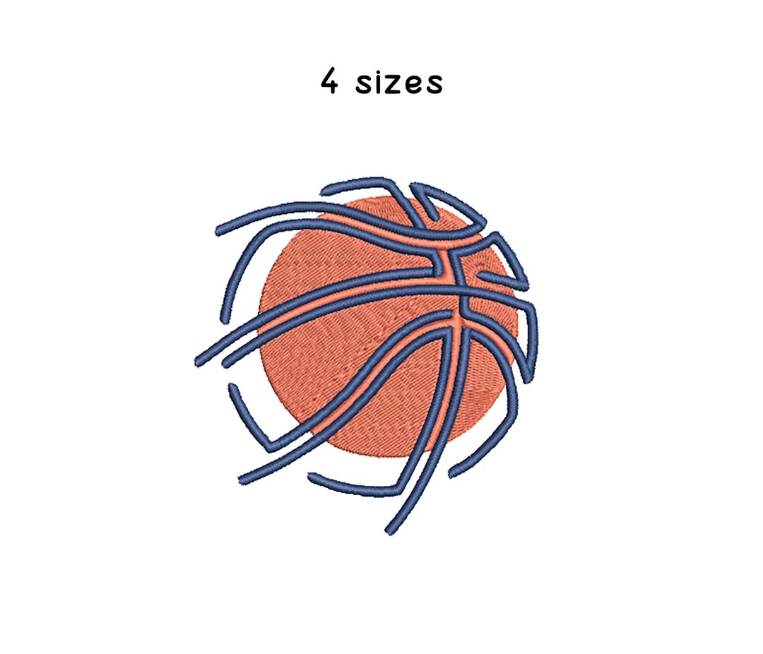 Basketball Embroidery Design, Machine Embroidery Design, Basketball ...