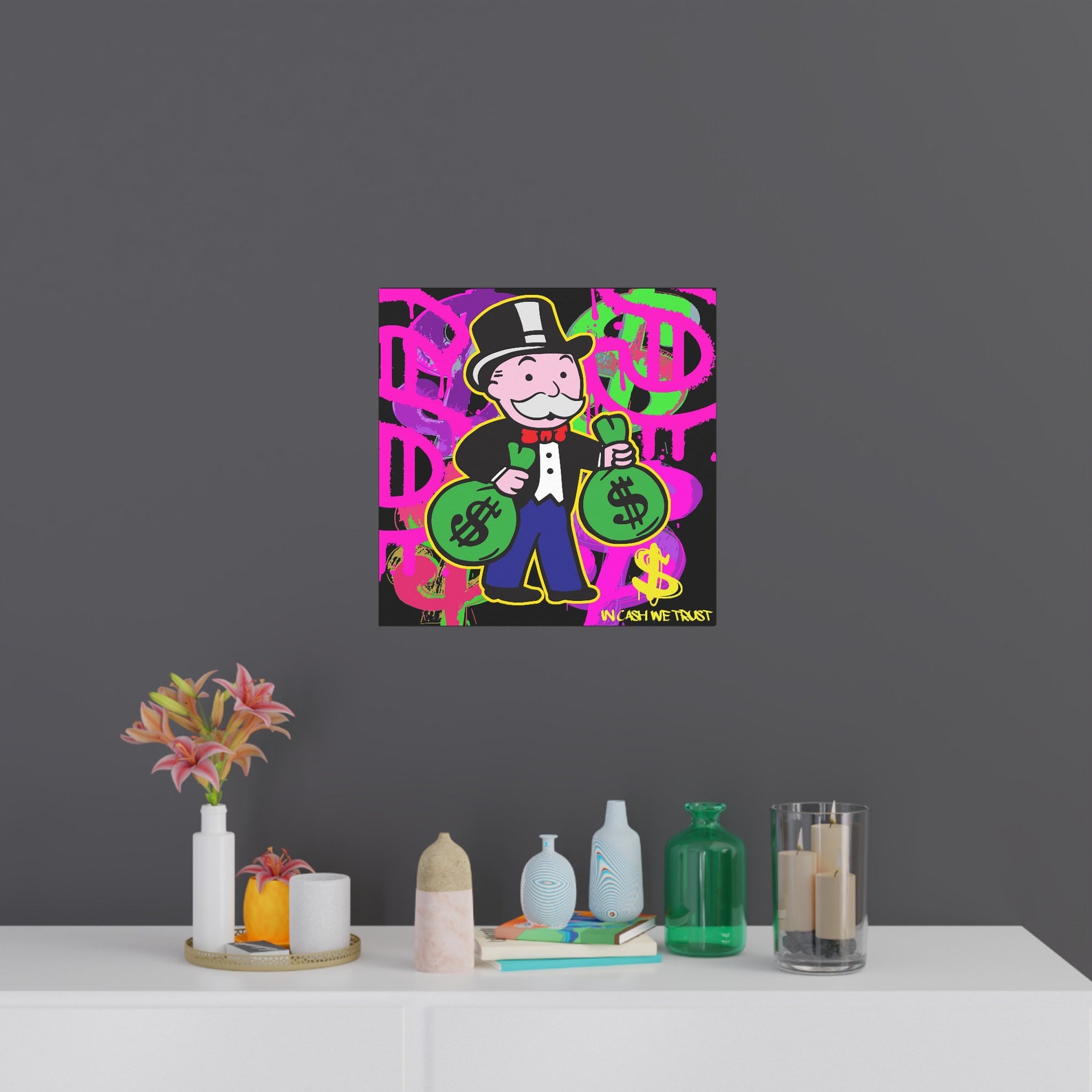 Fine Art Posters Mr. Monopoly Money Rich Uncle Pennybags - Etsy